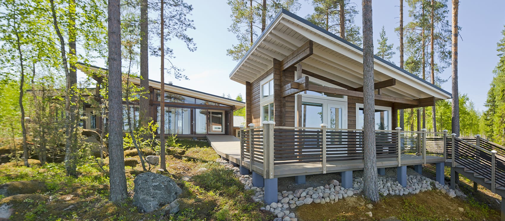 Hirsimökit ja hirsisaunat - Honka Suomi hirsimökki