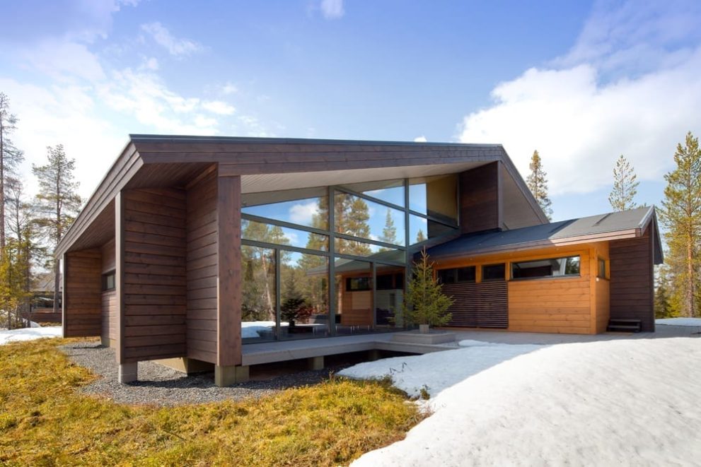 Ruka Panorama village - modernia alppitunnelmaa - Honka