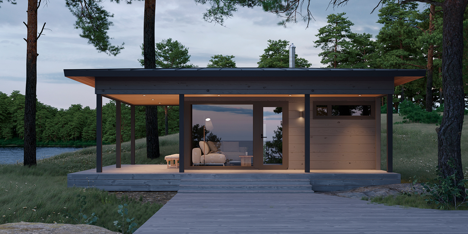 Moderni rantasauna vai perinteinen saunapirtti? Pääarkkitehti Anne ...