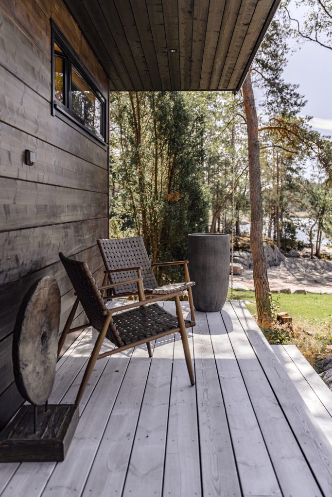 Honka Lux on hirsihuvila, jossa ihminen on osa luontoa - täällä viihtyvät Timo ja Mare - Honka